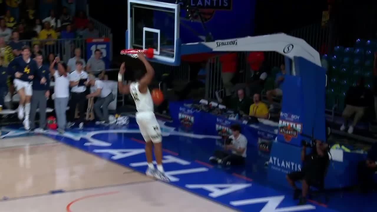 Tarris Reed Jr. skies for big dunk - ESPN Video