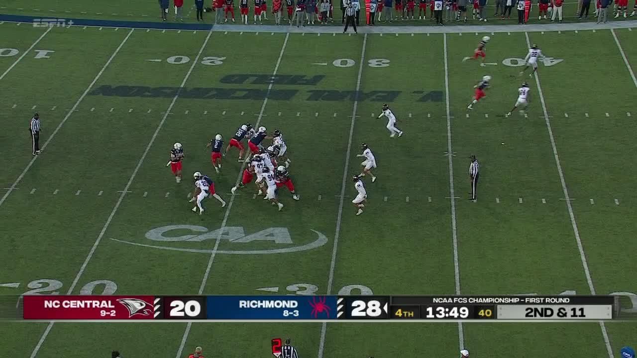 Kyle Wickersham airs it out for 71-yard touchdown pass - ESPN Video