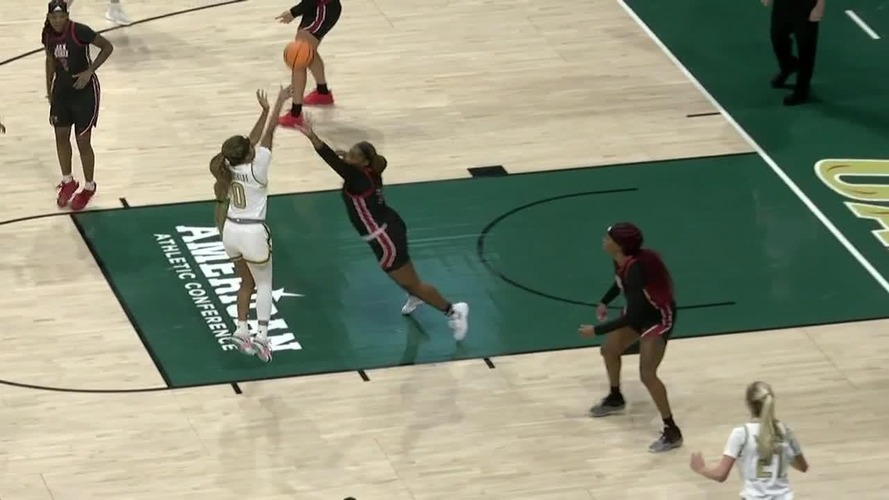 Denim DeShields connects with tough and-1 jumper - ESPN Video