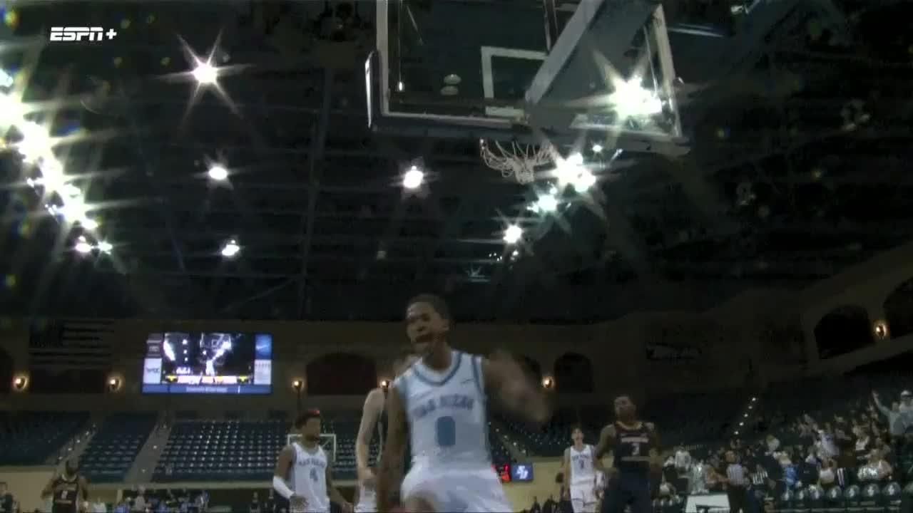 Kevin Patton Jr. throws down powerful jam vs. Northern Colorado Bears ...
