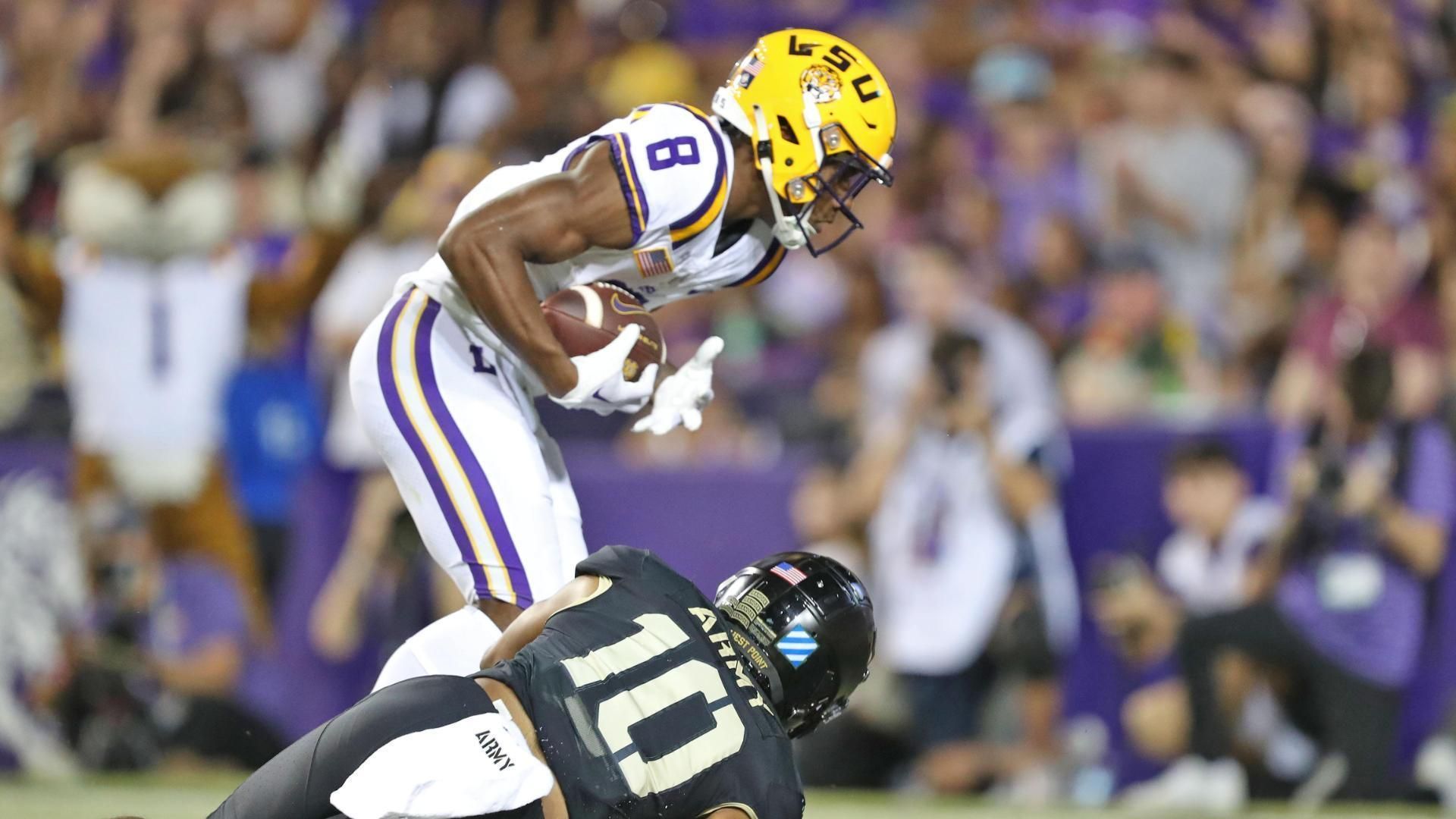 Jayden Daniels throws 26-yard TD pass to Malik Nabers - ESPN Video