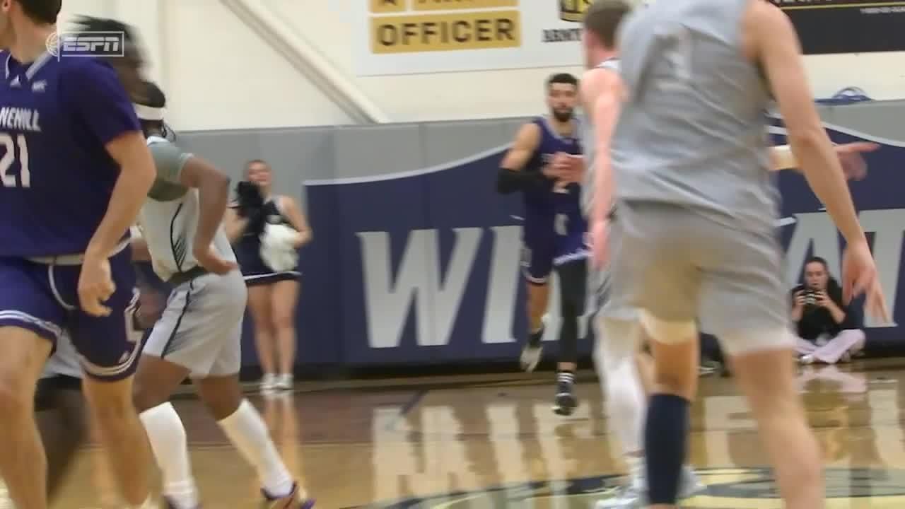 Ahmad Robinson drains a deep 3-pointer from downtown - ESPN Video
