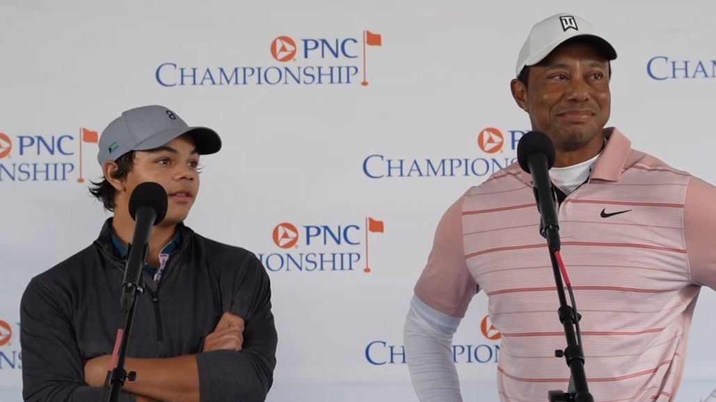 'We just suck at putting!' Charlie blunt on Team Woods' day - ESPN Video