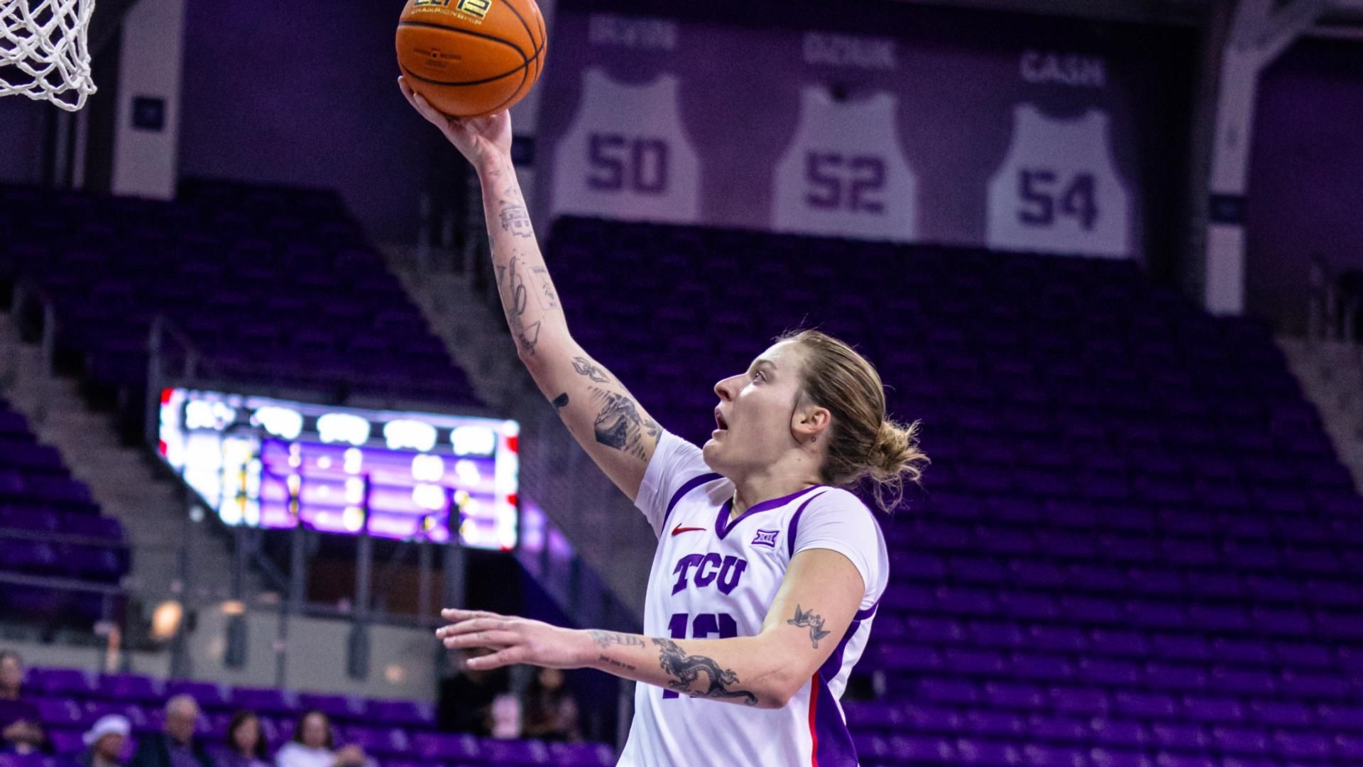 Sedona Prince tallies 26 points, 17 boards as TCU improves to 12-0 ...