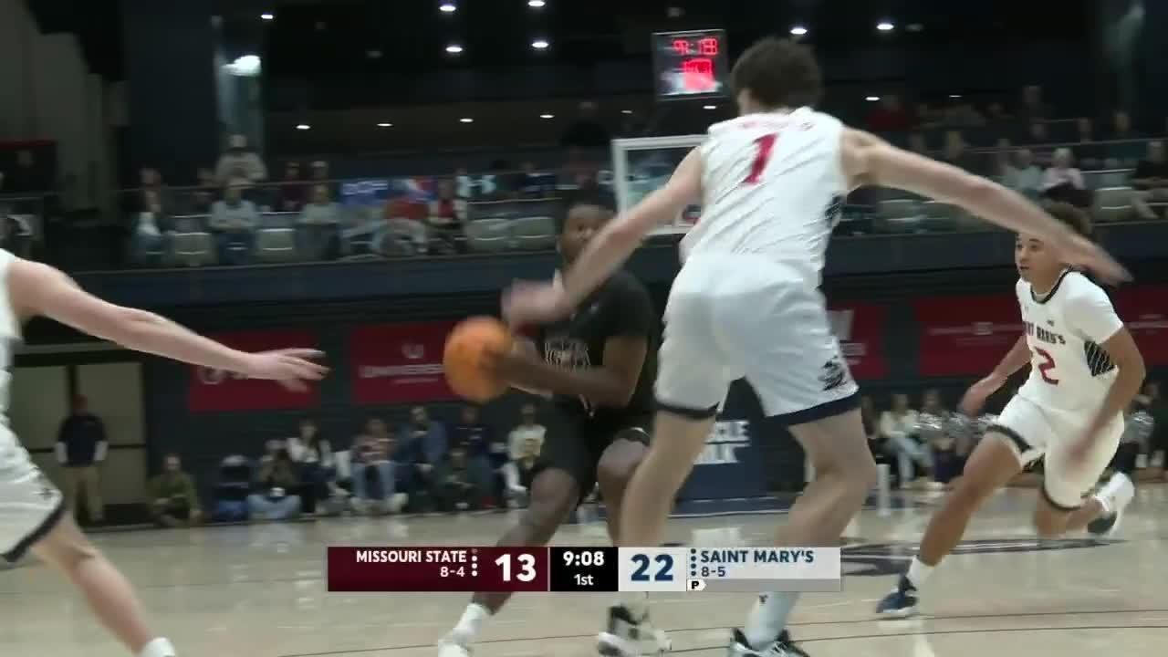 Harry Wessels with the massive swat at the rim - ESPN Video