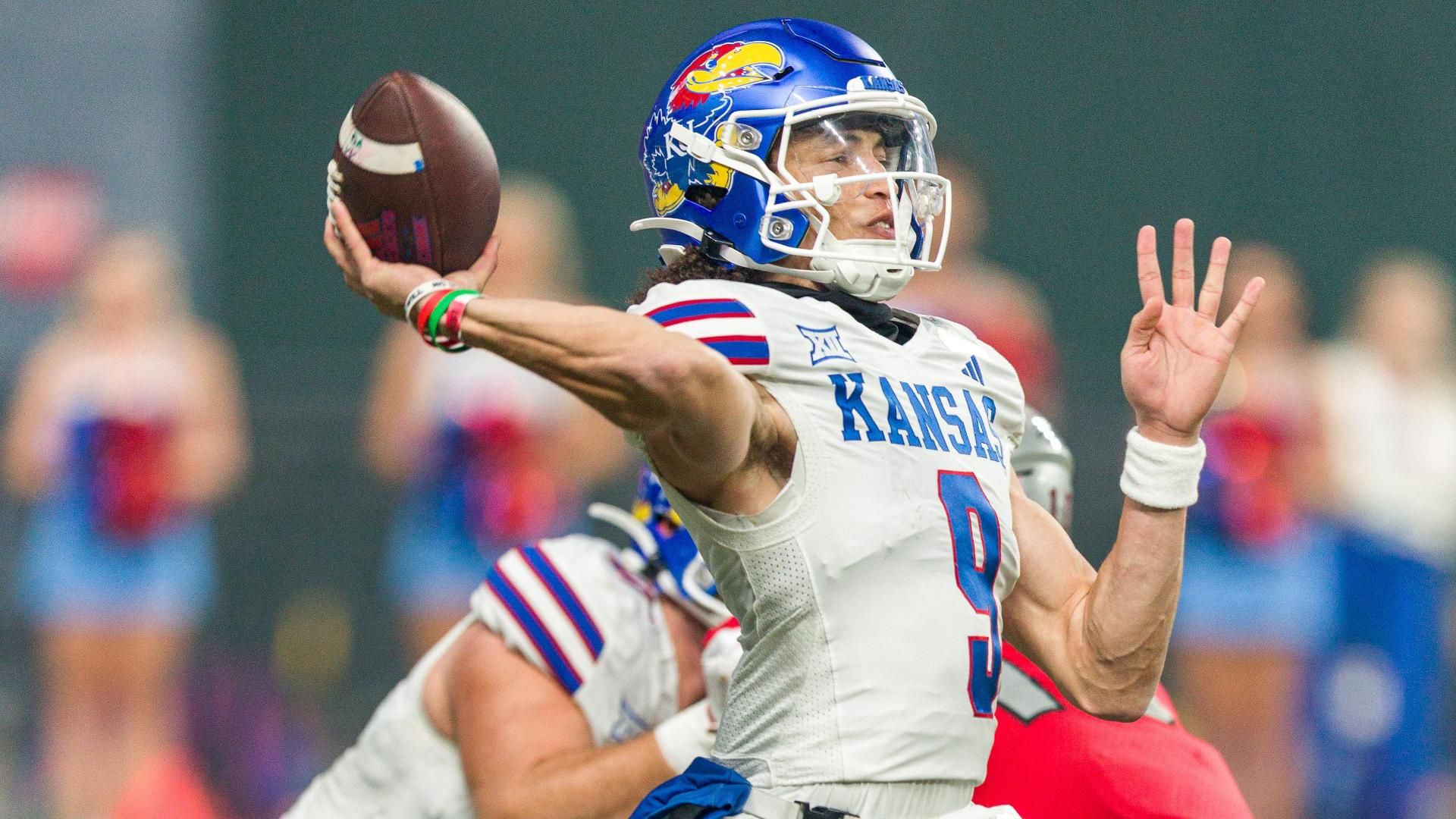 Jason Bean tosses 6th TD of the game for Kansas - ESPN Video