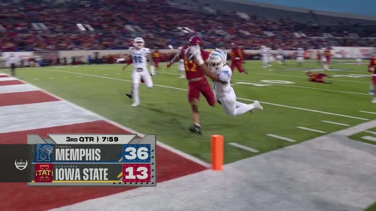 Sutton Smith 'pulls a Houdini' on epic 48-yard Memphis TD - ESPN Video