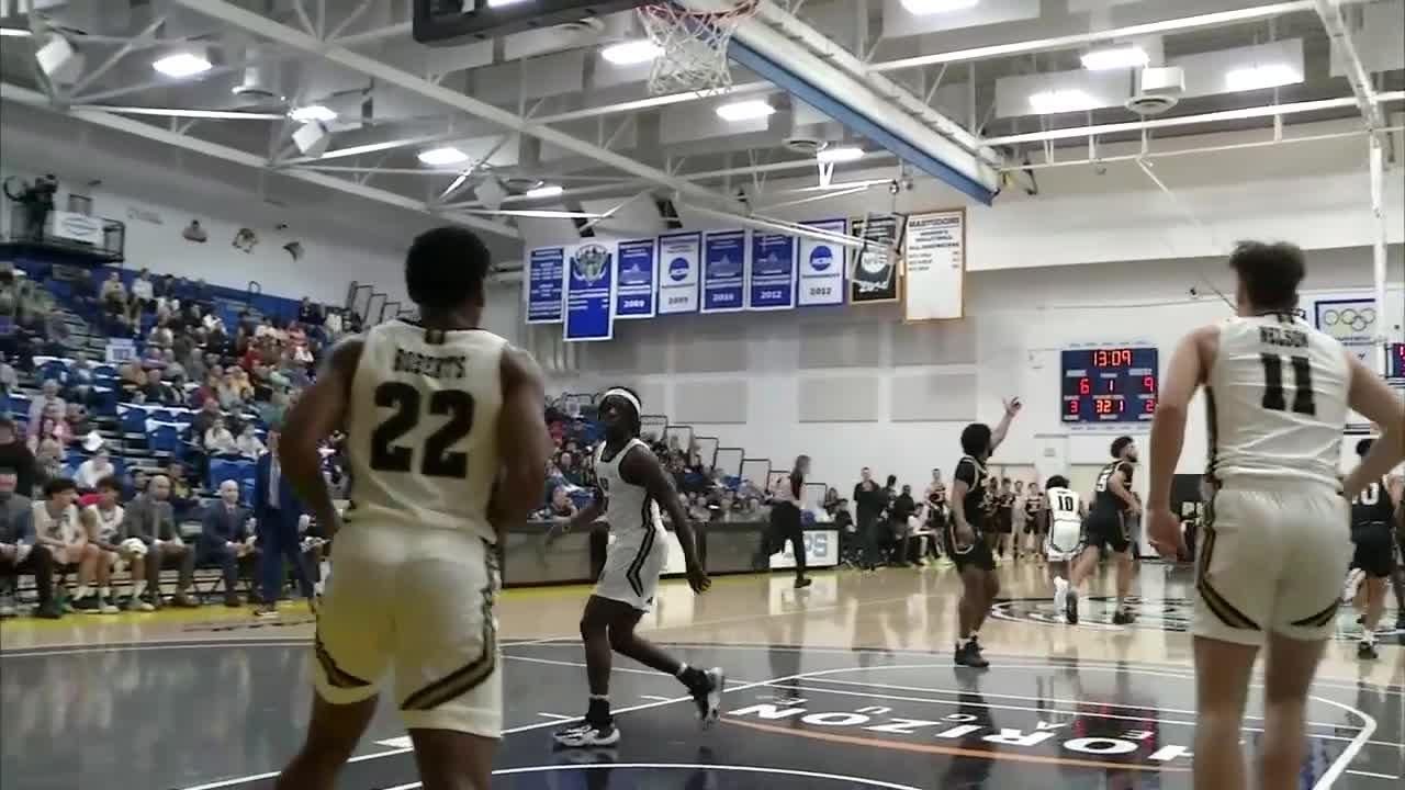 Keeyan Itejere rocks the rim with slam dunk - ESPN Video