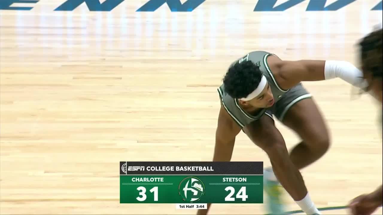 Jalen Blackmon buries 3 against Charlotte 49ers - ESPN Video