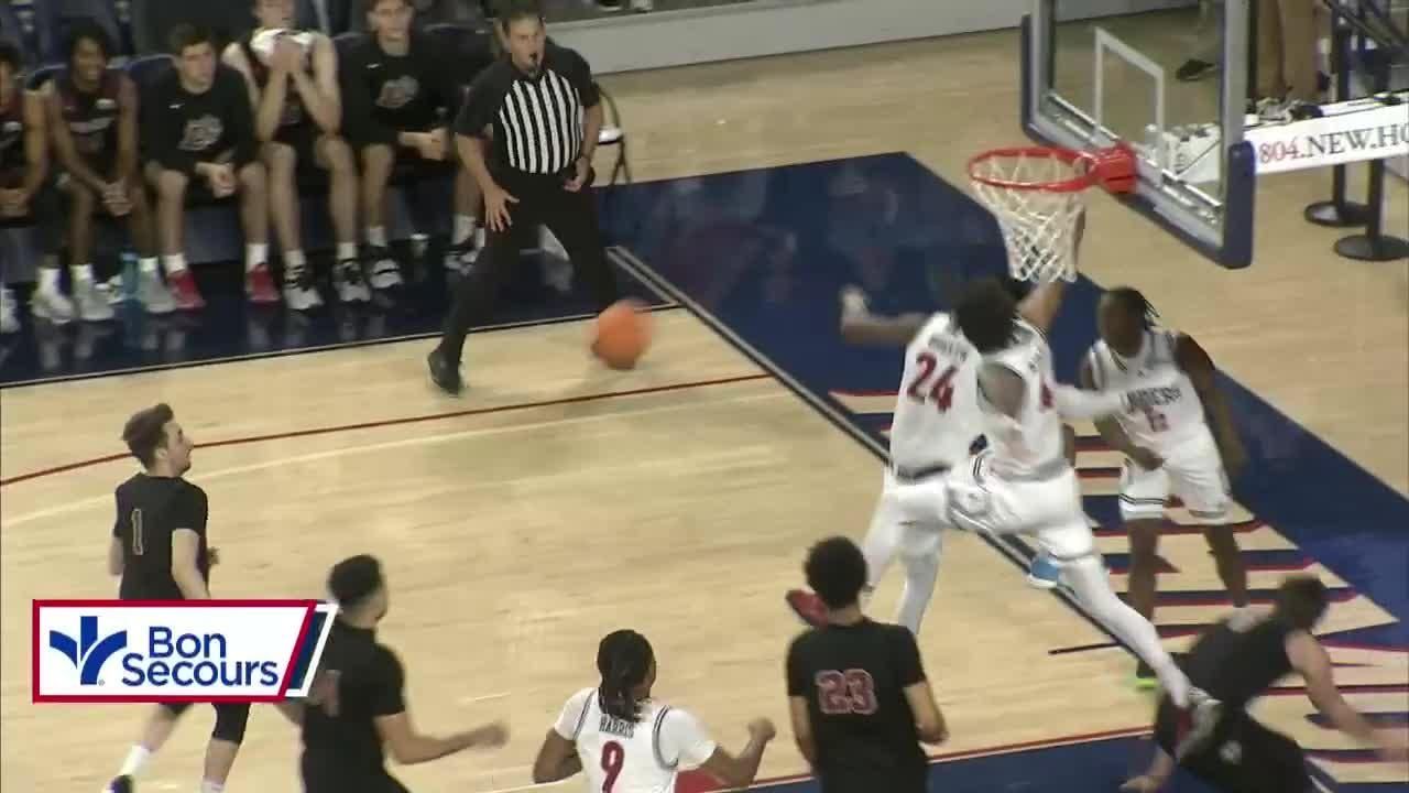 Isaiah Bigelow denies Lafayette Leopards with block - ESPN Video
