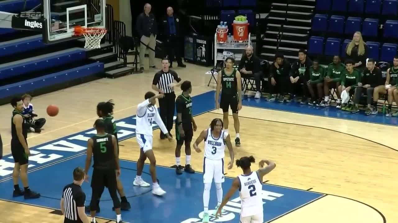 Josh Banks gets the and-1 to fall - ESPN Video