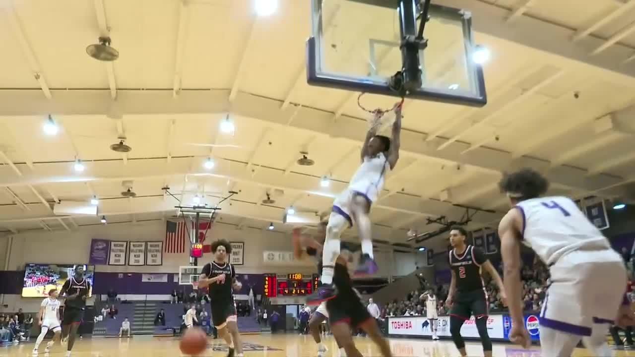 Dre Bullock rocks the rim with dunk - ESPN Video