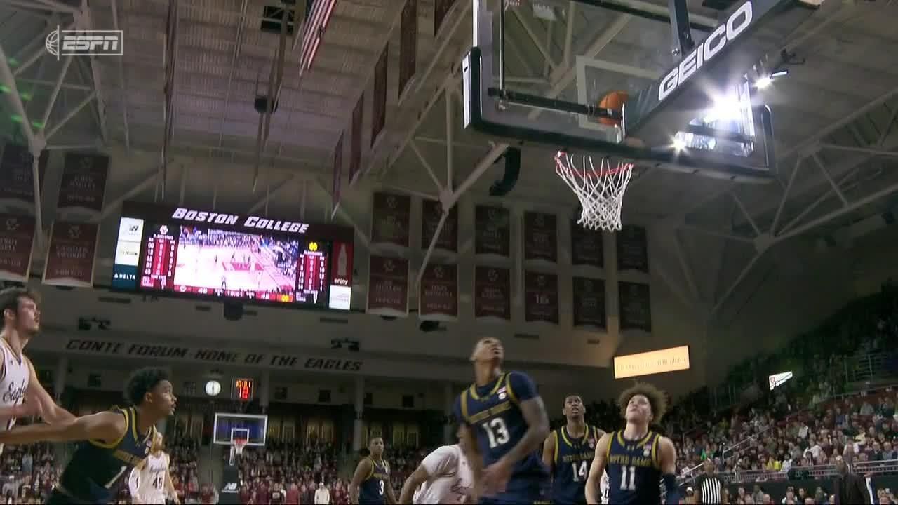 Donald Hand Jr. somehow gets the and-1 to fall - ESPN Video