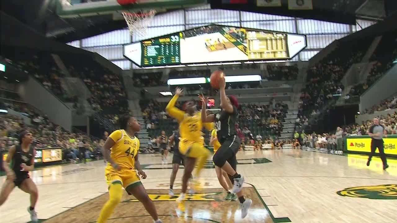 Morgan Robinson-Nwagwu with the hoop & harm - ESPN Video