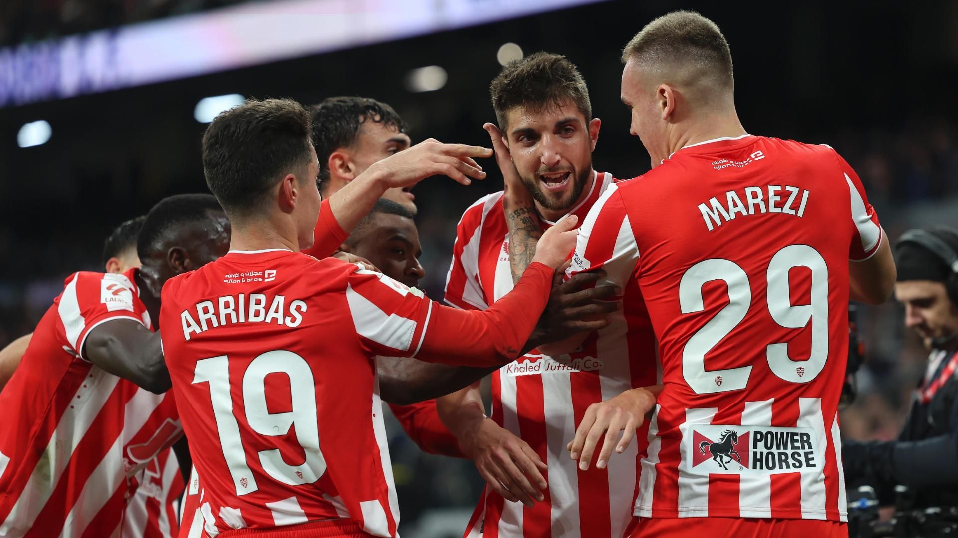 Edgar Gonzalez's screamer doubles Almeria's lead vs. Real Madrid - ESPN ...