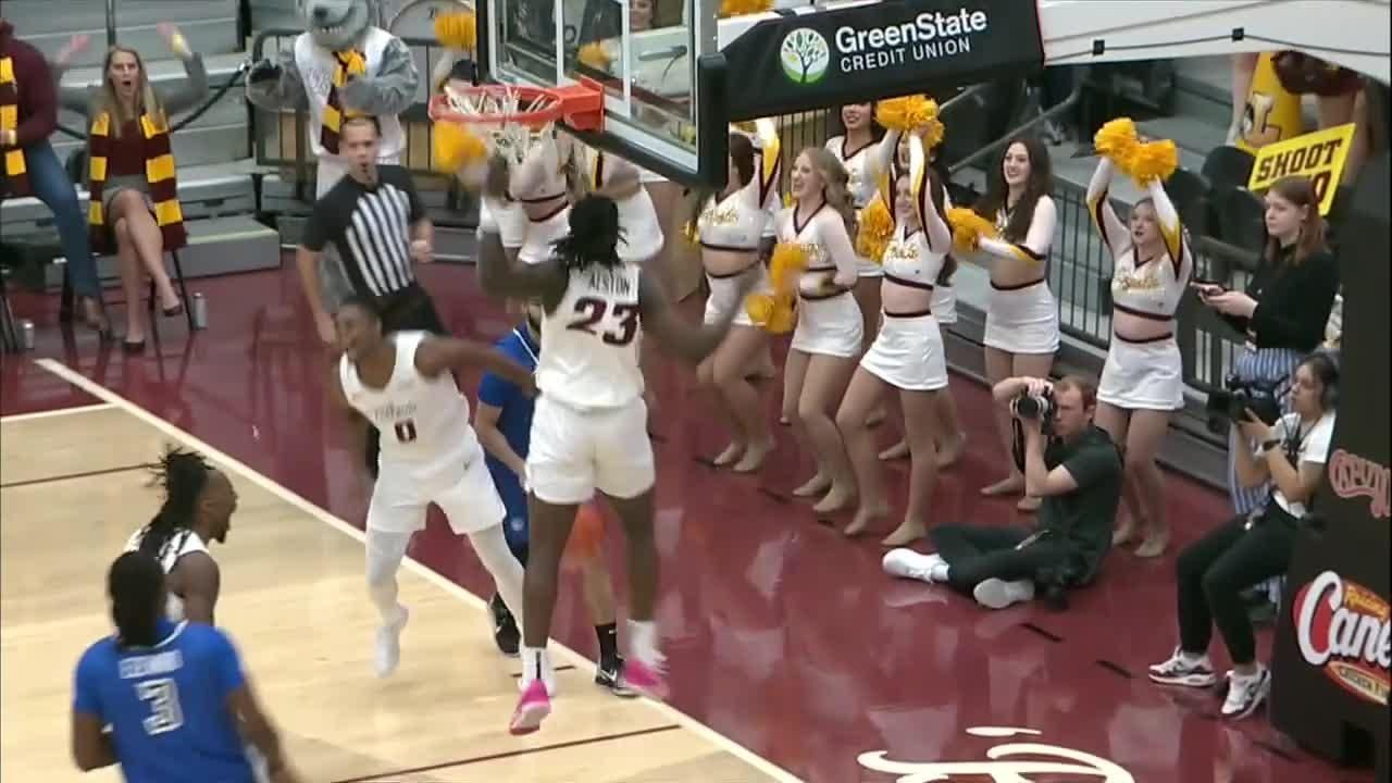 Philip Alston Throws Down Big Slam Vs Saint Louis Billikens Espn Video