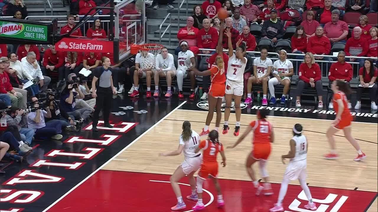 Nyla Harris beats 3rd-quarter buzzer for Louisville - ESPN Video