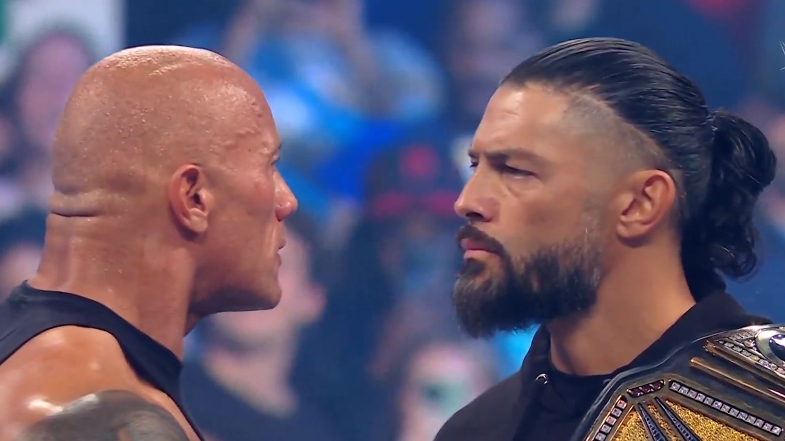 The Rock, Roman Reigns come face to face on SmackDown - ESPN Video