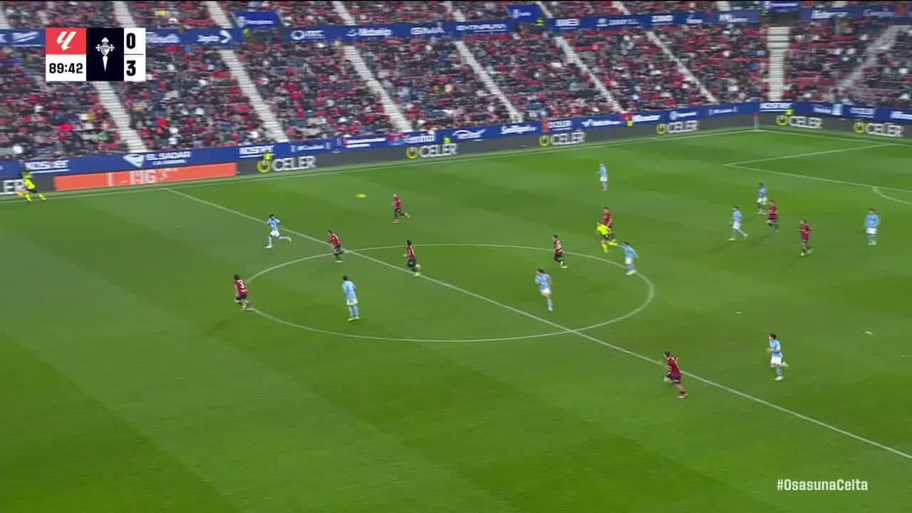 Anastasios Douvikas scores goal for Celta Vigo - ESPN Video