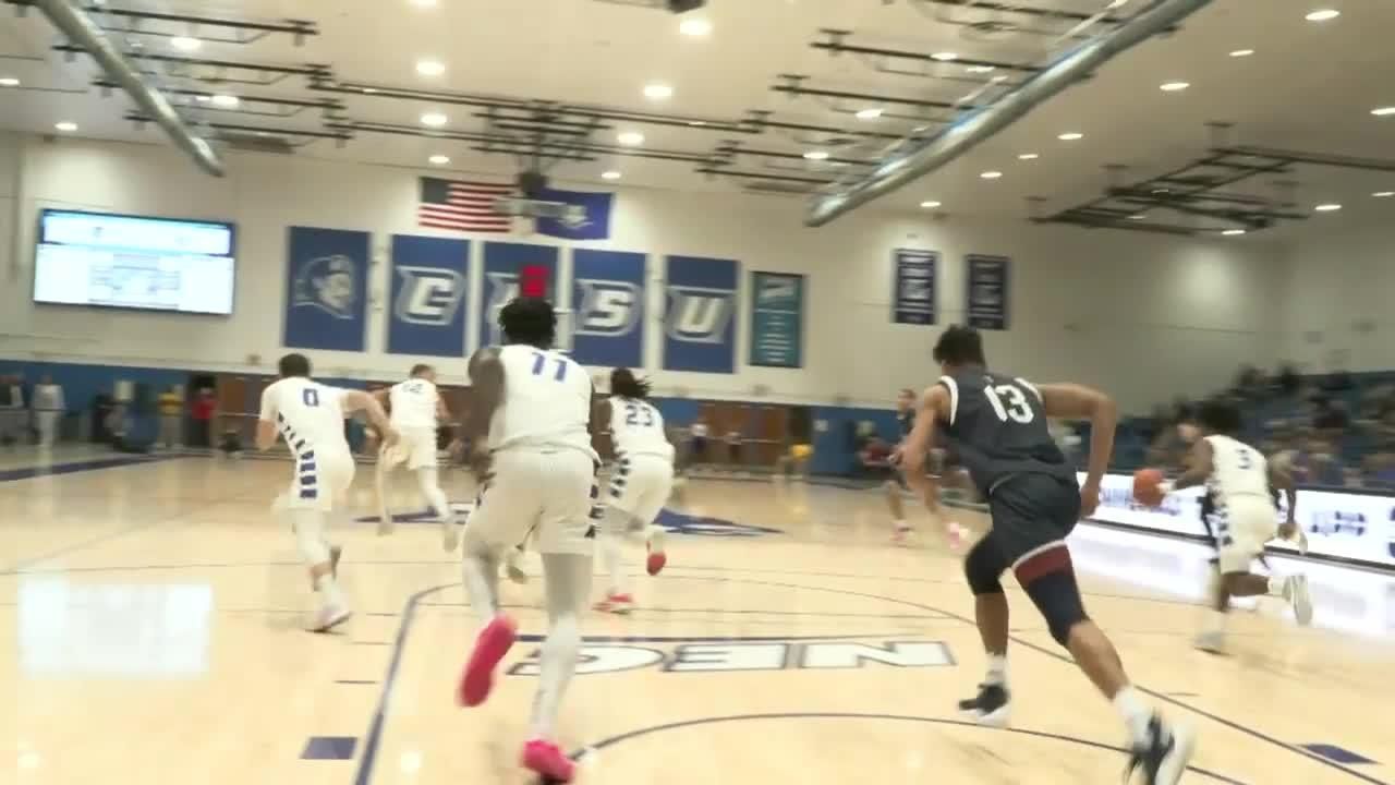 Abdul Momoh denies Fairleigh Dickinson Knights with stuff - ESPN Video