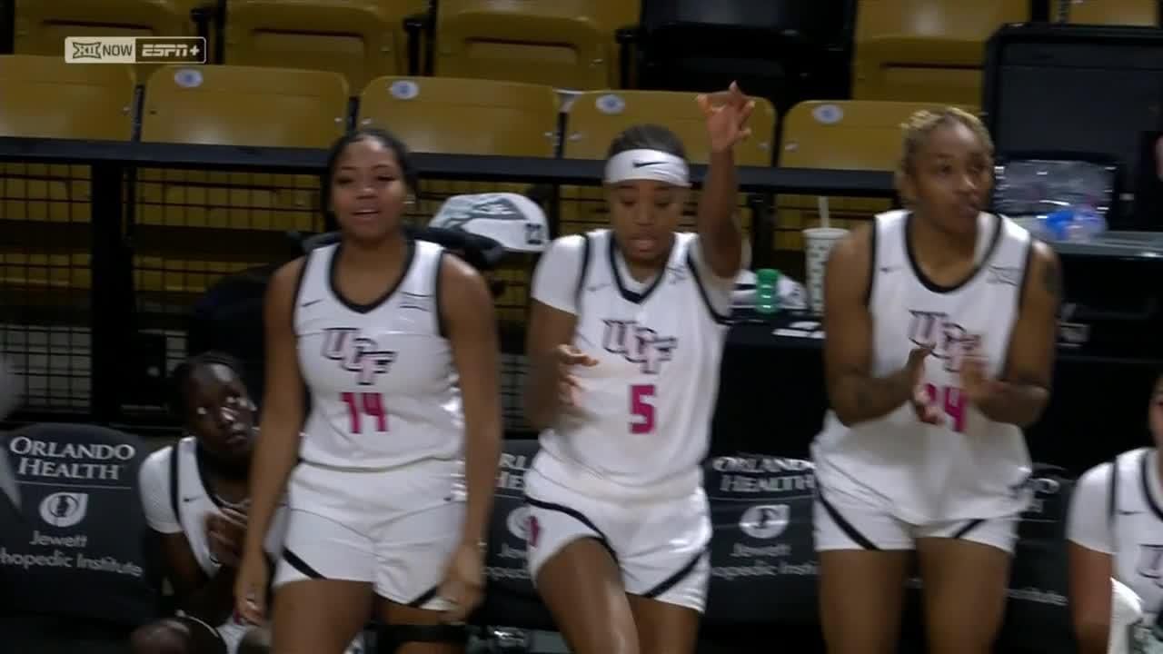 Mya Burns nails it from behind the arc - ESPN Video