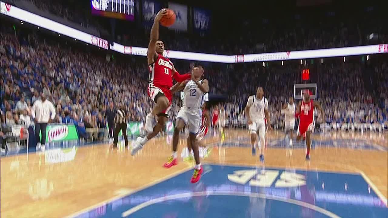 Jaylen Murray makes the fast-break layup - ESPN Video
