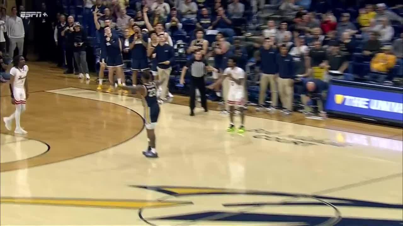 Tyler Cochran hits the triple vs. Northern Illinois Huskies - ESPN Video