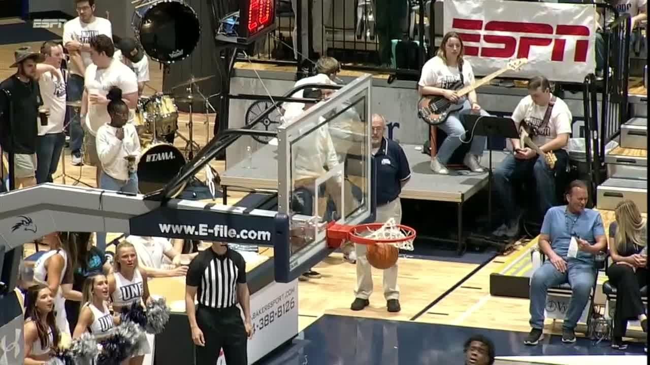 Dallion Johnson shows off range with deep 3-pointer - ESPN Video