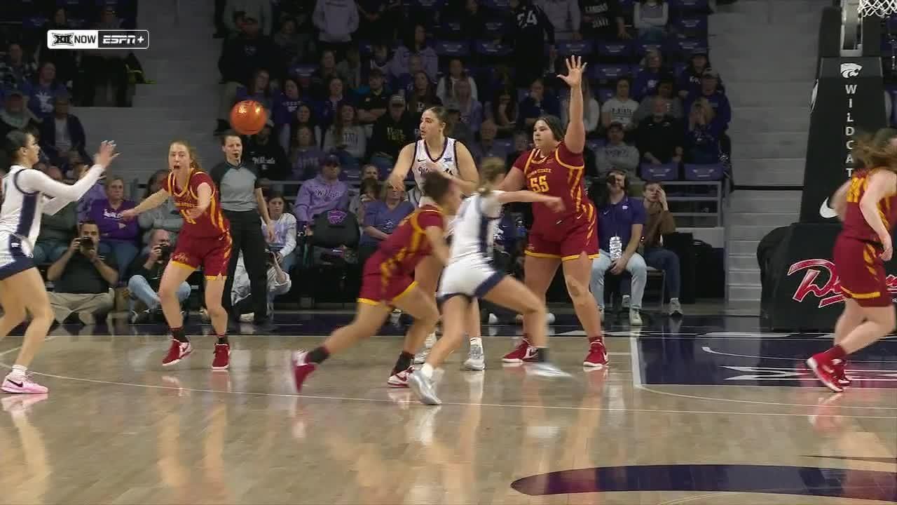 Jaelyn Glenn nails it from behind the arc - ESPN Video