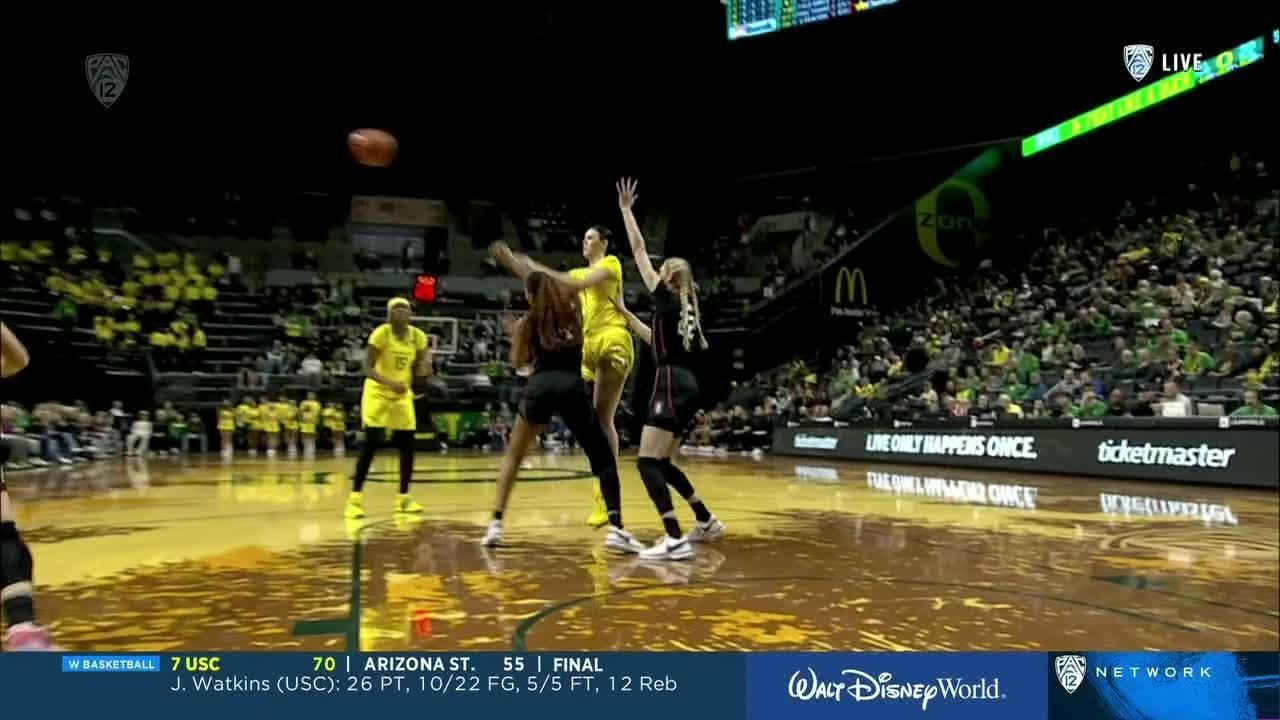 Ula Chamberlin nails it from behind the arc - ESPN Video