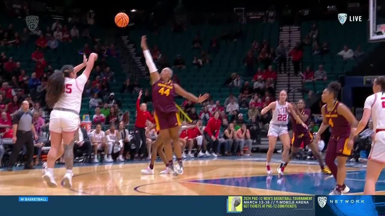 Alissa Pili nails it from behind the arc - ESPN Video