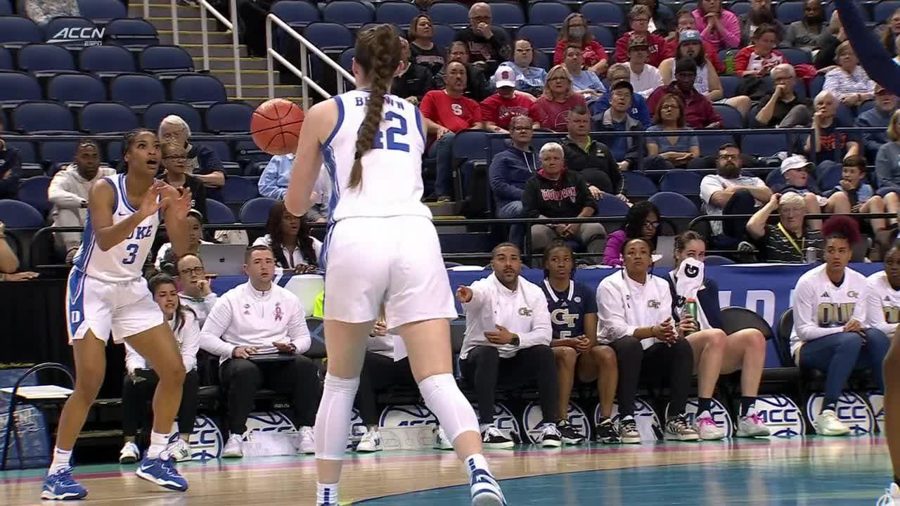 Ashlon Jackson sinks it from downtown - ESPN Video