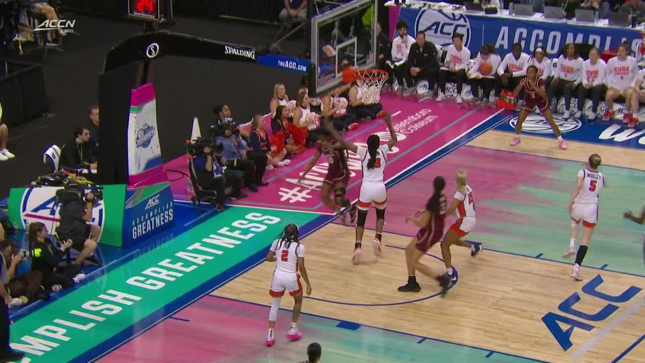 What a shot by O'Mariah Gordon - ESPN Video