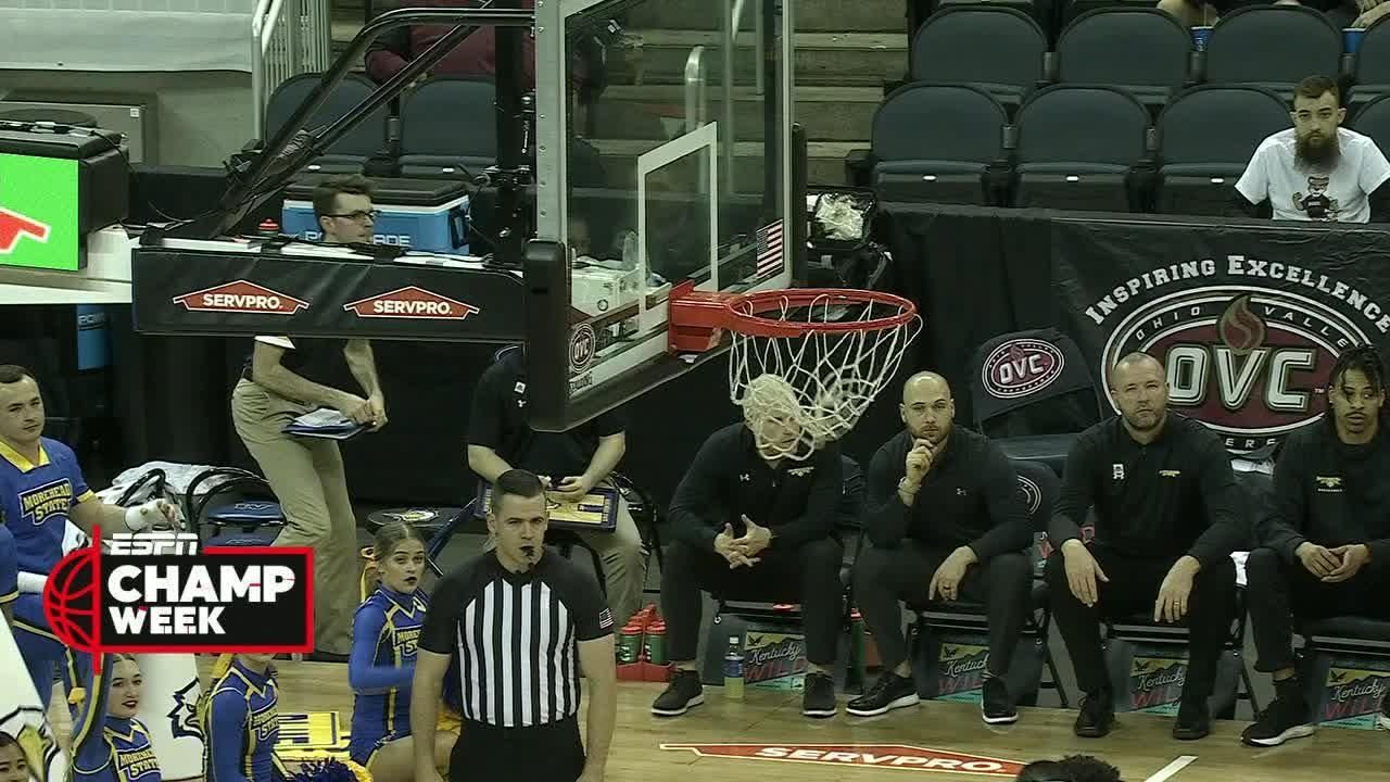 Jordan Sears drills deep 3-pointer vs. Morehead State Eagles - ESPN Video