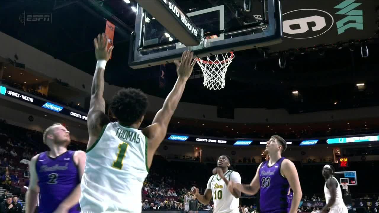 Tyler Robertson gets the hoop and the harm - ESPN Video