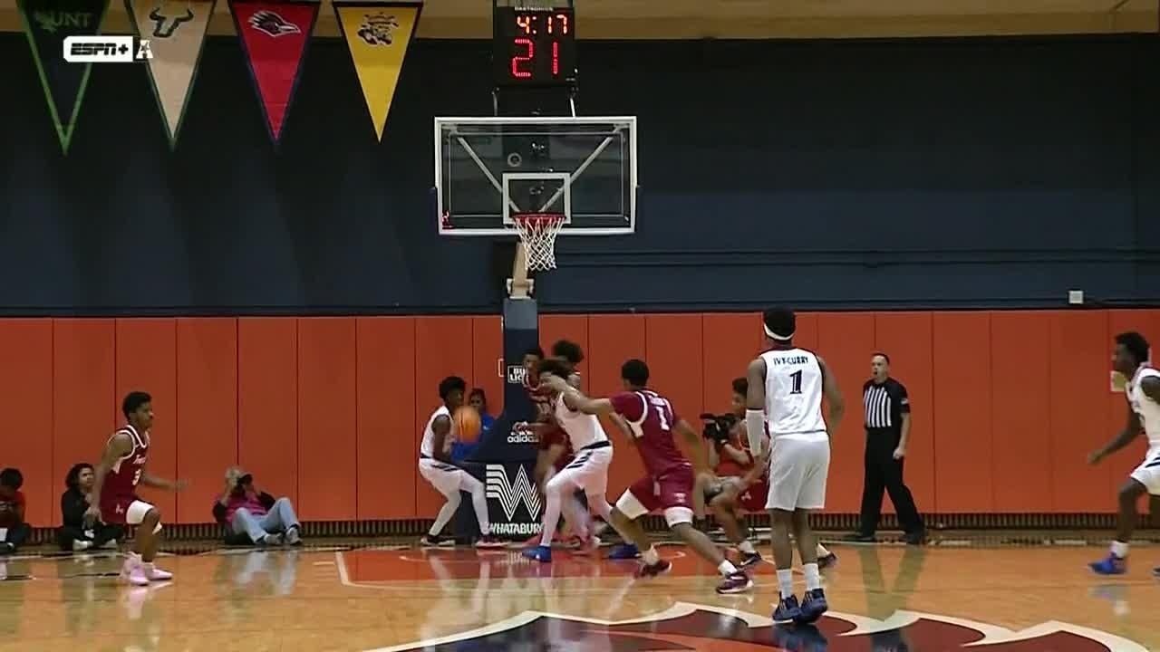 Steve Settle III elevates for the big-time block - ESPN Video