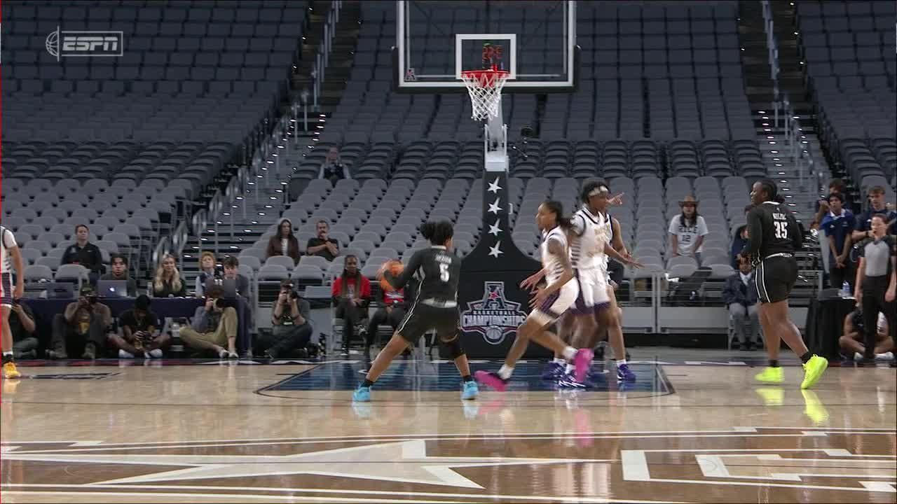 Malia Fisher nails it from behind the arc - ESPN Video