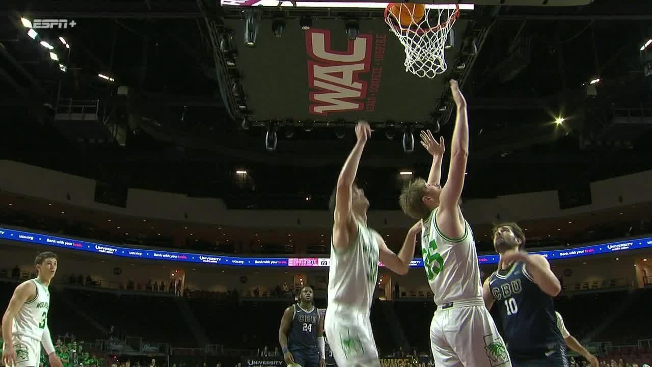 Hunter Goodrick gets the hoop and the harm - ESPN Video