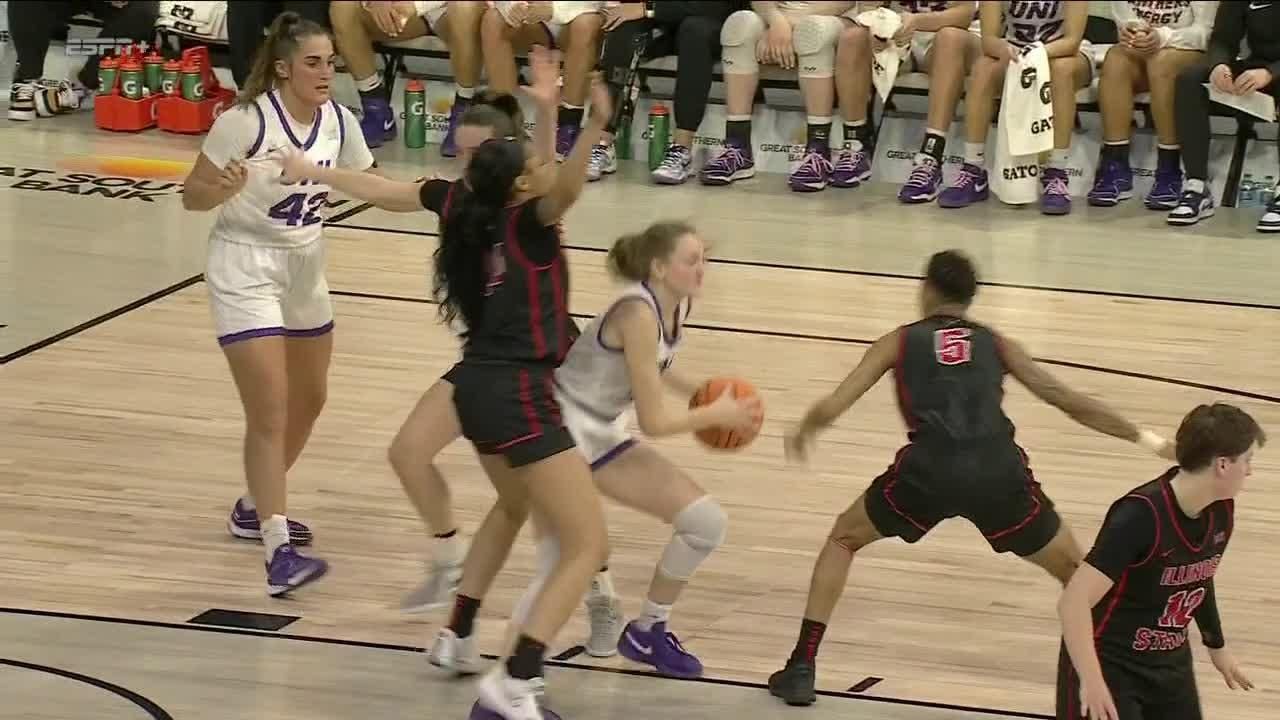 Ryley Goebel gets the and-1 - ESPN Video