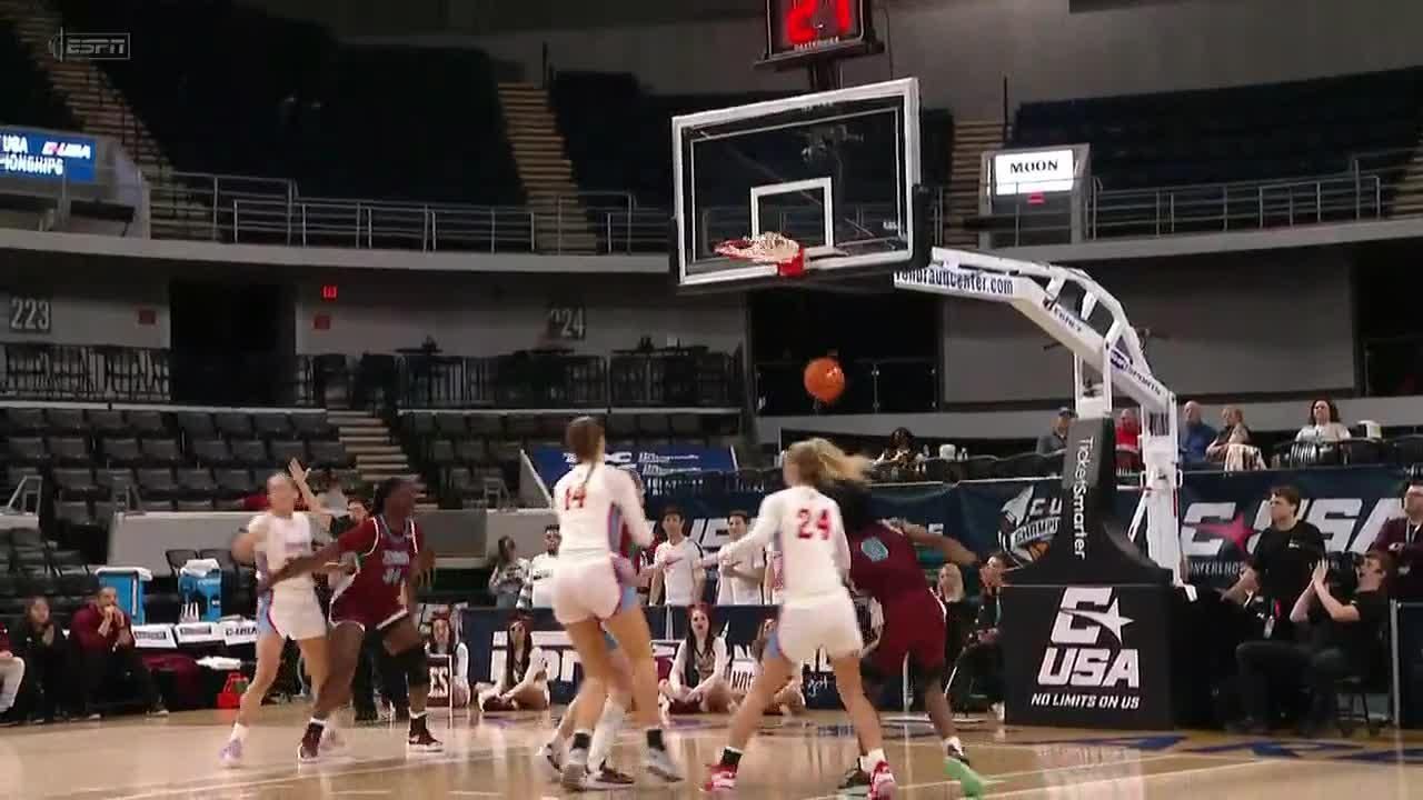 Emma Hess nails it from behind the arc - ESPN Video