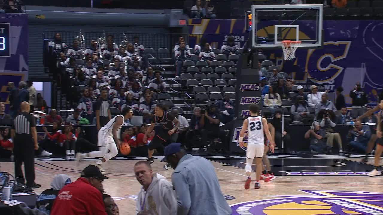 Bryce Harris shows off vision with nice dish vs. Delaware State - ESPN ...