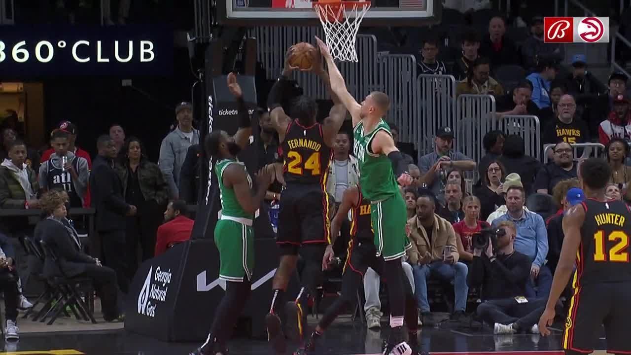 Bruno Fernando gets the hoop and the harm - ESPN Video