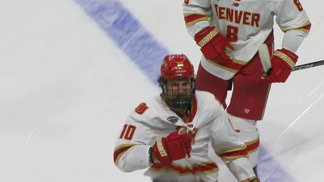 Miko Matikka rips goal to tie up game for Denver - ESPN Video