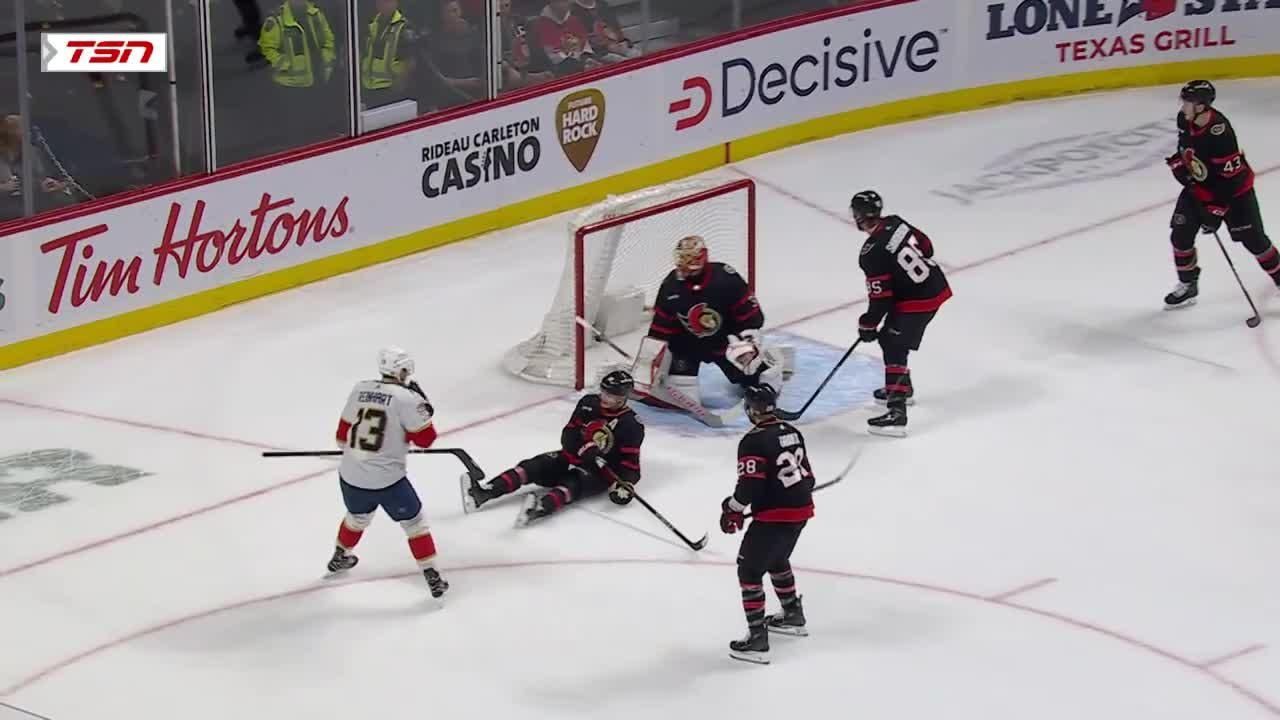 Sam Reinhart tallies goal vs. Senators - ESPN Video