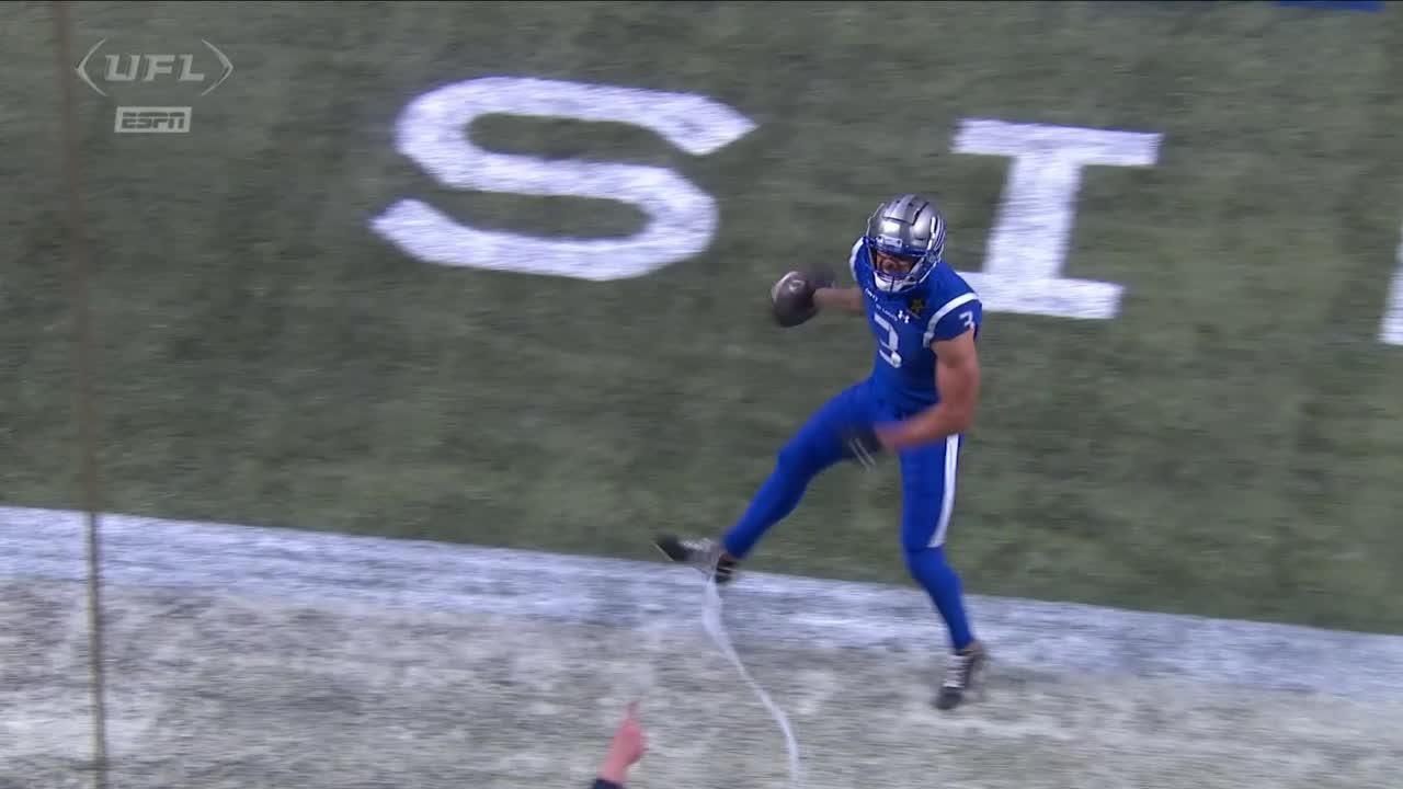 AJ McCarron with 53-yard touchdown pass to Marcell Ateman vs. Arlington ...