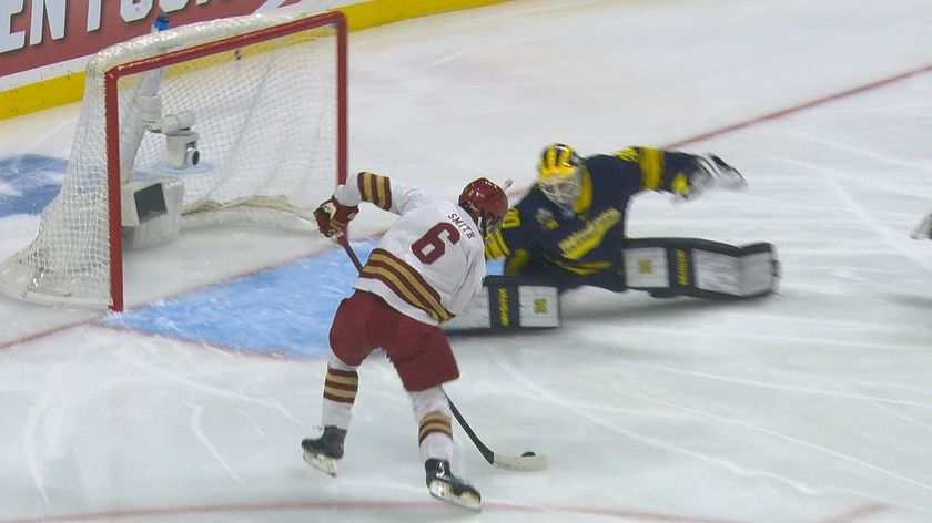 Will Smith buries opening goal for Boston College - ESPN Video