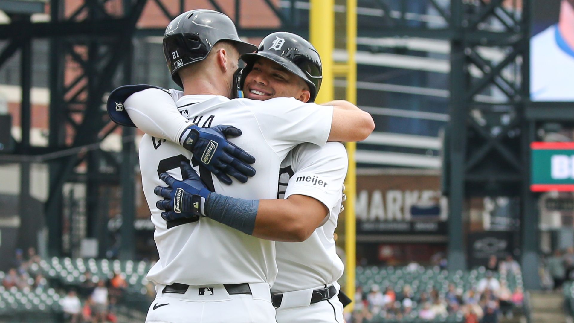 Wenceel Pérez rocks first major league home run for Detroit - ESPN Video