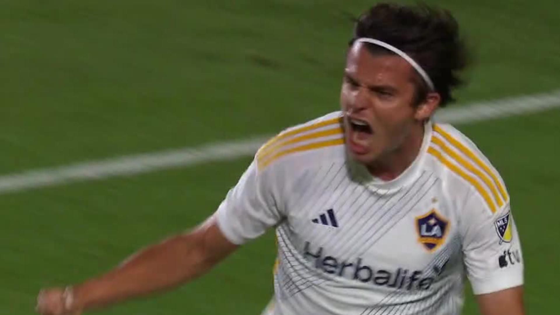 Miguel Berry scores the equalizer in stoppage time for LA Galaxy - ESPN ...