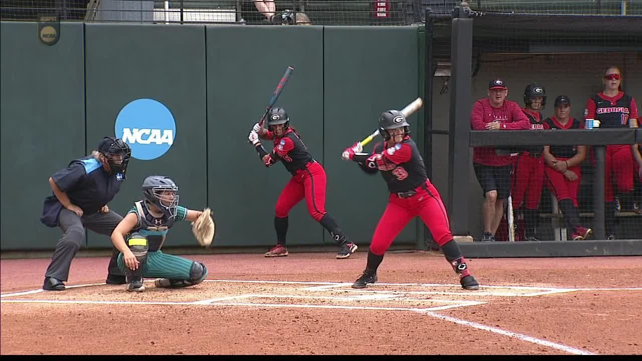 Sara Mosley cranks a grand slam for Georgia - ESPN Video