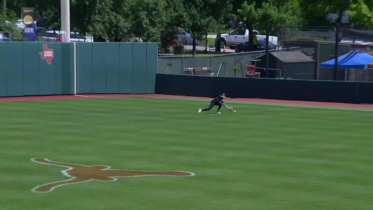 Rachel Marsden hits a double vs. Siena - ESPN Video